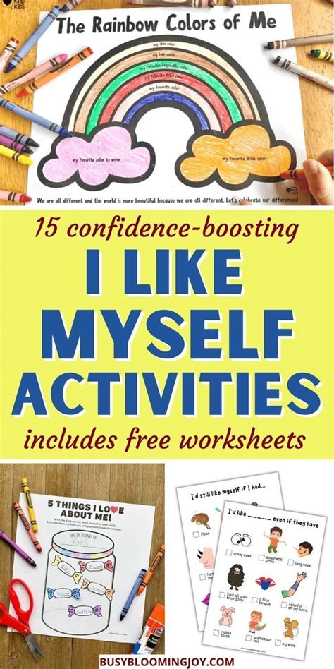 15 I Like Book Myself Activities And Crafts To Help Build Self Concept In