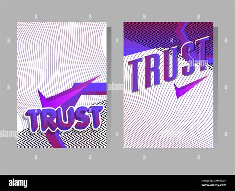 Luxury Deluxe Trust Background Vector Poster Illustration Abstract