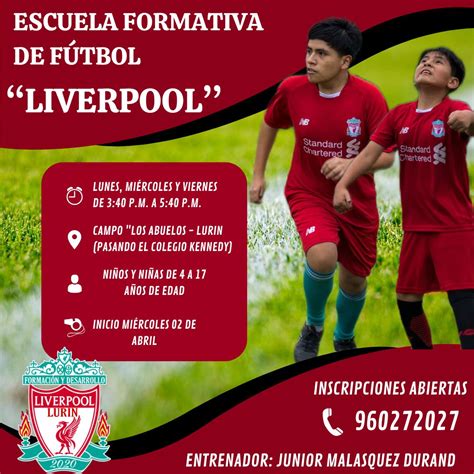 Escuela 🏅🚩 Escuela Formativa De FÚtbol Liverpool 🚩🏅 ¡regresamos Con