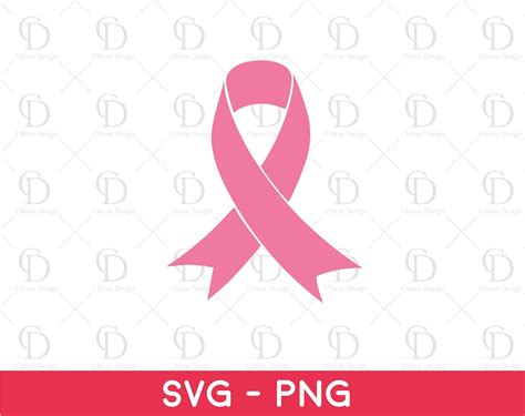 Cancer Awareness Ribbon Svg Ribbon Svg Breast Cancer Svg Pink