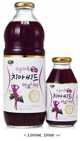 자연원 수분가득 헬시 치아씨드 아로니아 출시
