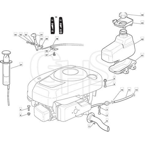 725m 2003 2006 299971633mou Mountfield Ride On Mower Bands Engine