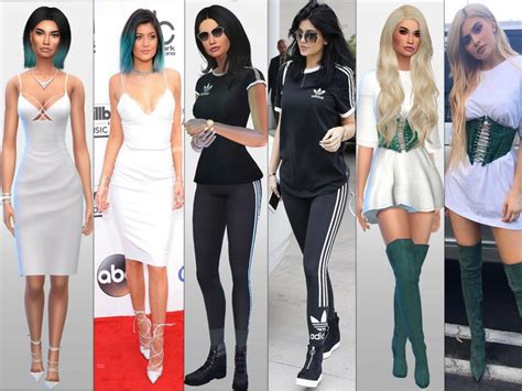 Kylie Jenner The Sims 4 Catalog