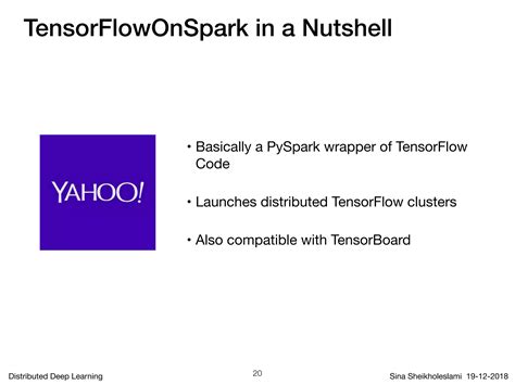 Distributed Deep Learning And How To Get Involved Pdf