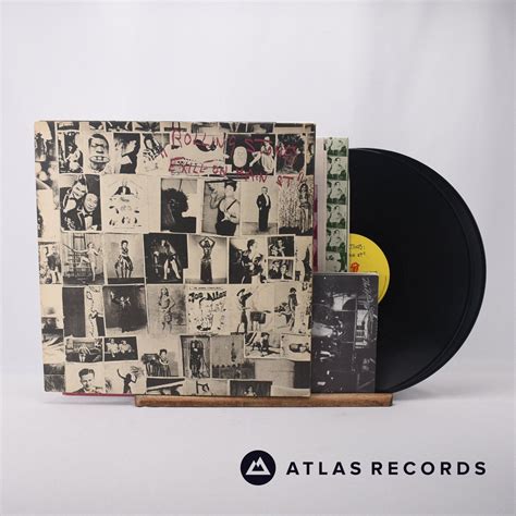 The Rolling Stones Exile On Main St Double Lp Vinyl Vg Vg Atlas