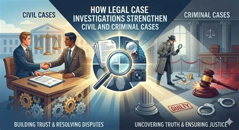 How Legal Case Investigations Strengthen Civil And Criminal Cases