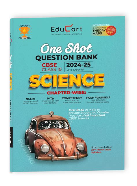 Bookscape Buy Educart Cbse Class 10 Science One Shot Question Bank