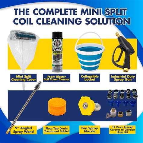 Hvac Guys Complete Mini Split Cleaning Kit Leak Saver