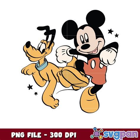 Mickey And Pluto Png Disney Friends Png Classic Duo Png Cartoon Bes Svgpan