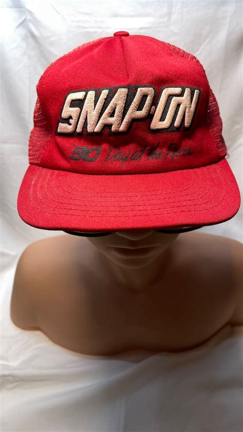Vintage Snap On Trucker Hat Gem