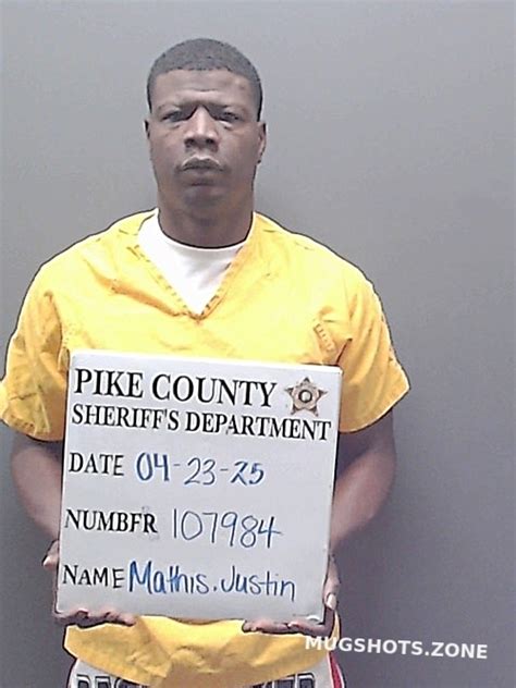 Mathis Justin Marcus 04232025 Pike County Mugshots Zone