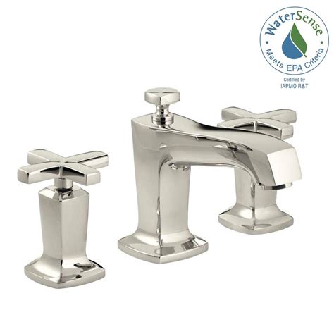 Kohler Bancroft 8 In Widespread 2 Handle Low Arc Bathroom Faucet In