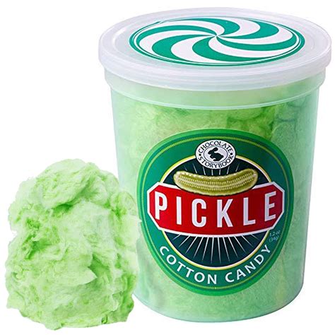 Pickle Cotton Candy Sour Dill Cotton Candy