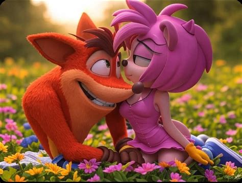 Crash And Amy Moment Loving 2 By Tommybandicoot39 On Deviantart