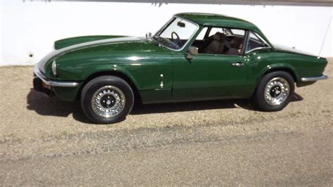 1979 Triumph Spitfire 1500 Green Manual 4 Speed Right Hand Drive In