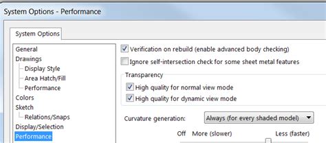 Getting The Best Performance When Working With Large Assemblies