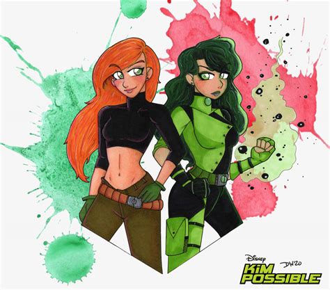 Kim X Shego By Dwdrawings On Deviantart