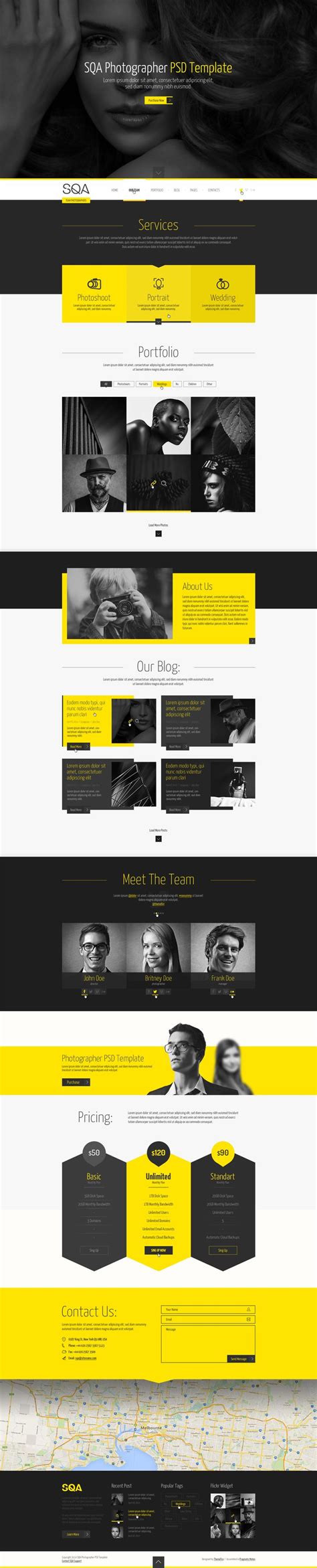 Sqa — Psd Template Themeforest Previewer Psd Templates Photoshop Cs5 Templates