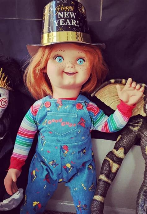 Hi Im Chucky Happy New Year Hidey Ho Ha Ha Ha R Chucky