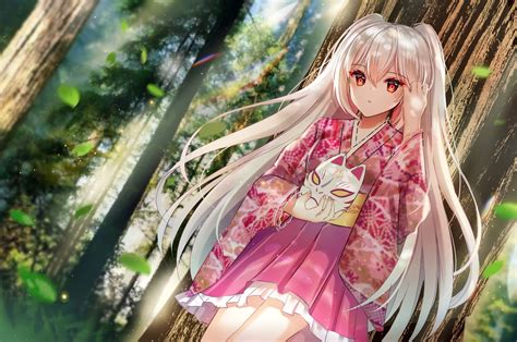 Wallpaper Wallpaper Anime Girl Blonde Long Hair Free Pictures On Fonwall