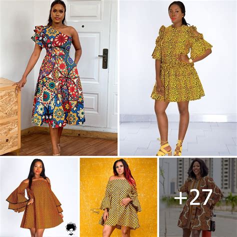 25unique And Classic Ankara Short Dress Styles Fashion Lifestyle Trends