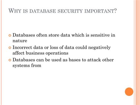 Ppt Database Security Powerpoint Presentation Free Download Id371188
