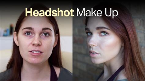 Tutorial Headshot Makeup Youtube