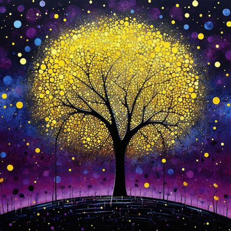 Premium Vector Colorful Tree