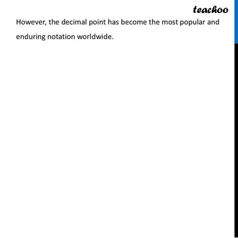 A Pinch Of Historydecimal Notation Over Time Explained In Detail