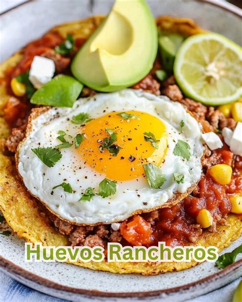 Recipes Huevos Rancheros 🍳🌶️ Are Simple To Make With Just A Few