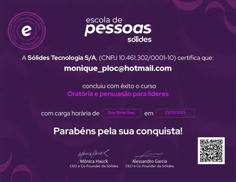 monique gomes on linkedin course completion certificate
