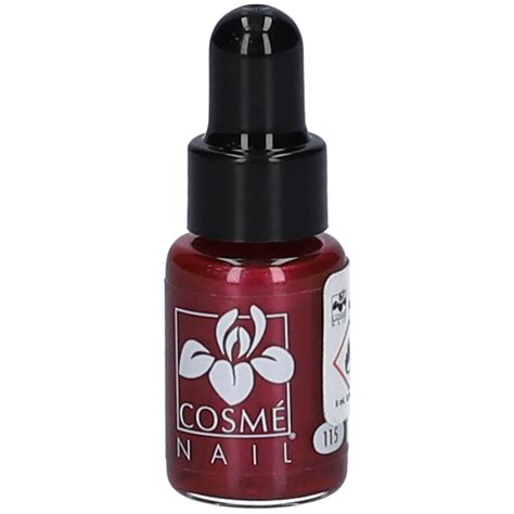 Lisandra Cosménail Nagellack 115 Metallic Rot 5 Ml Shop Apotheke