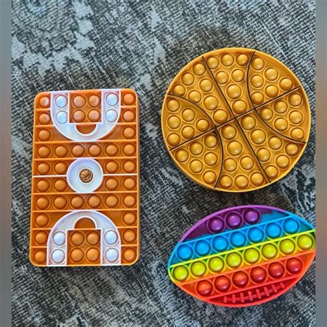 Toys Sports Themed Popits Fidget Toy Poshmark