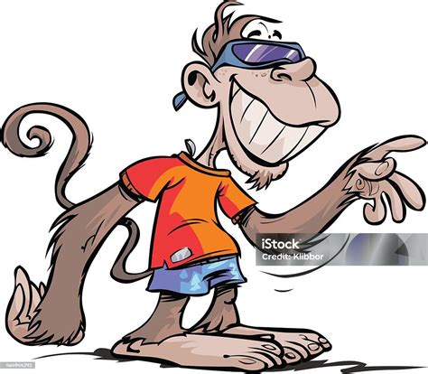 Karakter Monyet Ilustrasi Stok Unduh Gambar Sekarang 2015