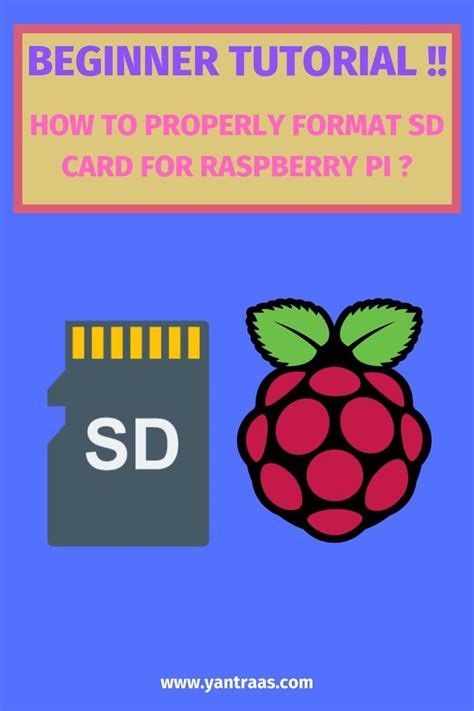 How To Format Sd Card For Raspberry Pi Beginner Raspberry Pi Tutorial Raspberry Pi