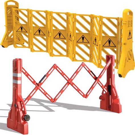 Розсувні барєри огорожі пластикові панельні огорожі в наявності