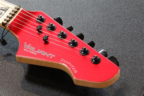 2023 Valiant Jupiter Candy Apple Red Sparkle Namm Show Piece Coa Ohsc Lovies Guitars