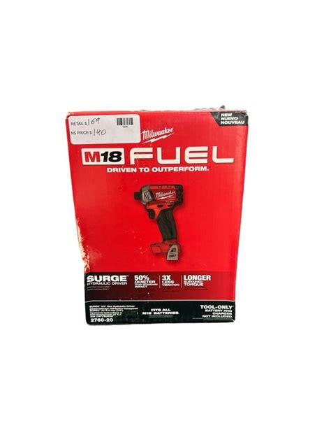 Milwaukee M18 Fuel Surge 18v Lithium Ion Brushless Cordless 1 4 In Hex