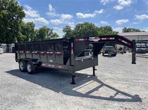 Dh Trailers 16ft Gn High Sides 14k Dump Trailer Dh Farm Equipment