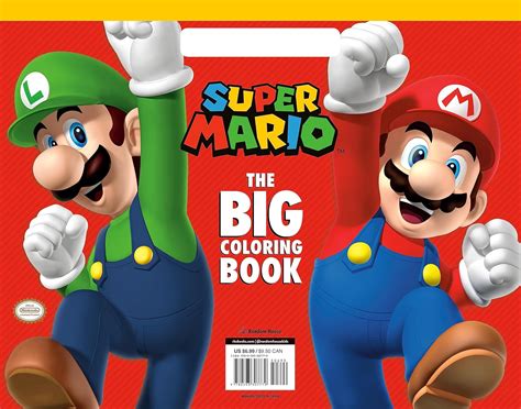 Super Mario The Big Coloring Book Nintendo By Random House Random