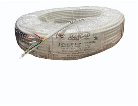 Mancab Frls 1 3 Cctv Cable Copper Cond 90 Meters At ₹ 850 Roll Cctv Copper Cable In