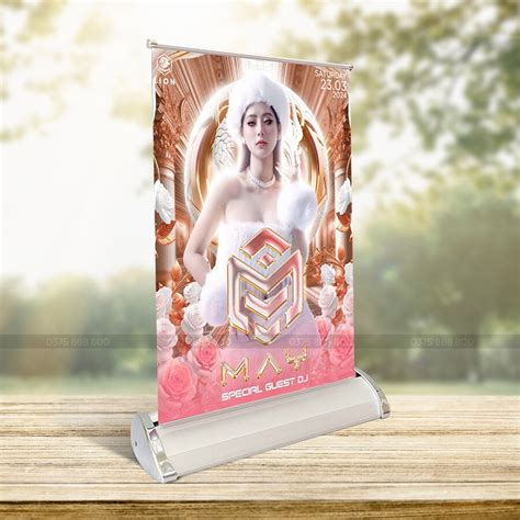 Standee Cuốn Mini Standee Cuốn Để Bàn Standee Việt Nam