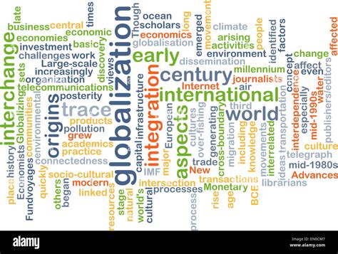Background Text Pattern Concept Wordcloud Illustration Of Globalization
