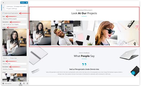 Project Section Webriti Help Centre