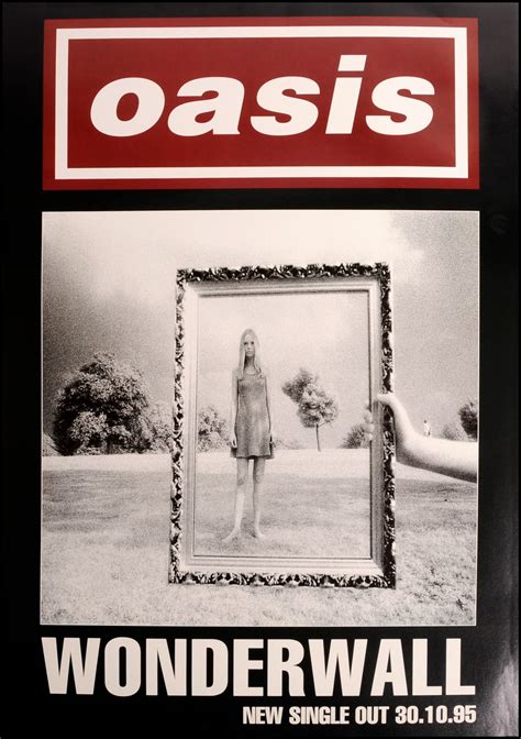Oasis Poster Wonderwall Oasis Album Oasis Band Music Poster