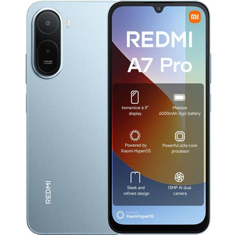 Redmi A7 Pro 4128gb Mist Blue Newtech Mobile Accessories