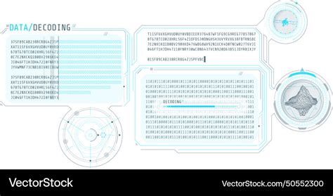 Interface For Decoding Satellite Data About Vector Image