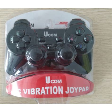 Ucom Double Shock Sigle Twin Usb Controller For Laptop Pc Pc Joystick Controller Remote Pc