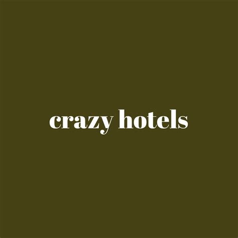 Schräge Hotels Wohn Blogger