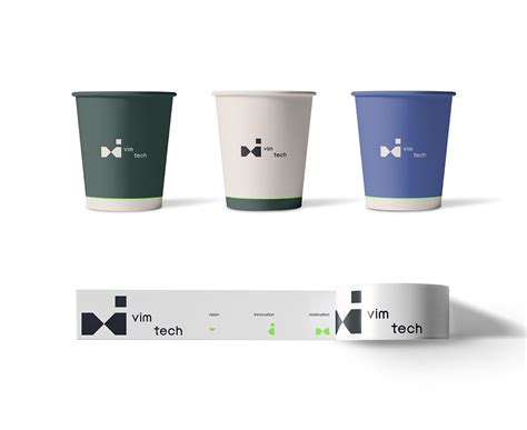 Vim Tech 企業視覺 Behance